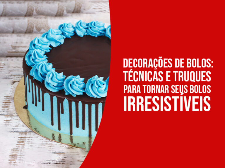Decorações de Bolos — Técnicas e Truques para Tornar seus Bolos ...